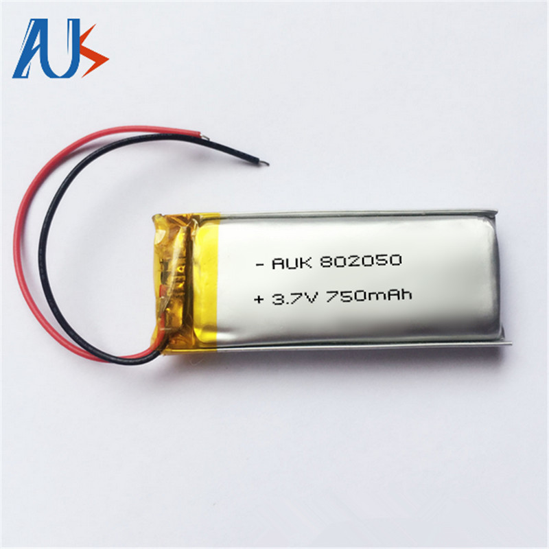 Lamp 3.7V 750mAh Small LiPo Battery Powerful 802050 Lithium Polymer
