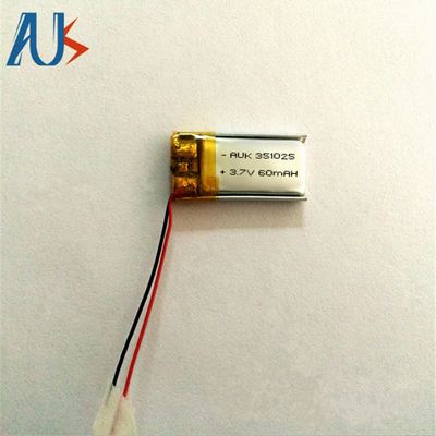 Custom LiPo Battery 3.7V 60mAh Small Lithium LiPo Batteries Customize ...