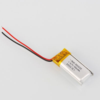 3.7V 110mAh Small LiPo Battery Lightweight Polymer Lithium Cell